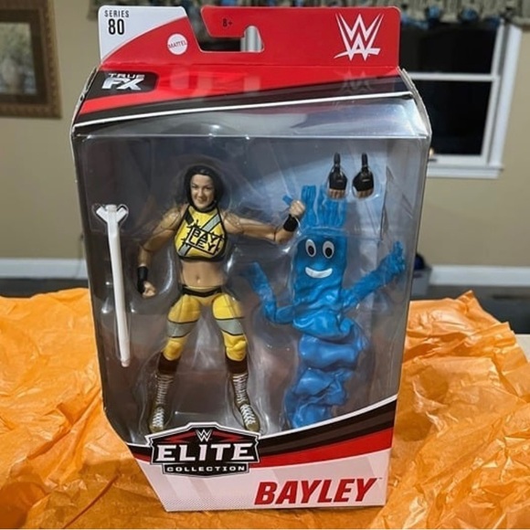 WWE | Toys | Wwe Bayley Elite Wrestling Action Figure Toy | Poshmark